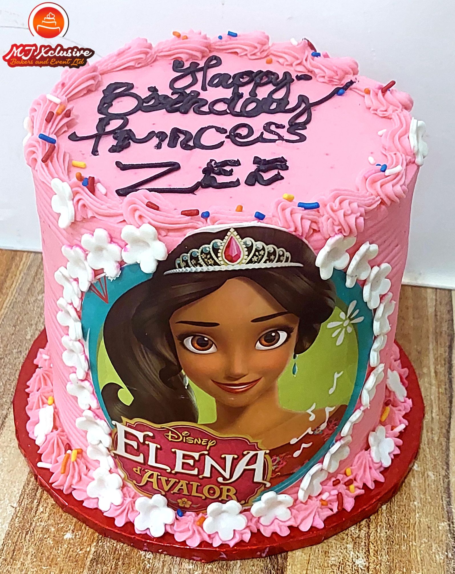 Elena 6 inches 2 layers cake - MJ Xclusive